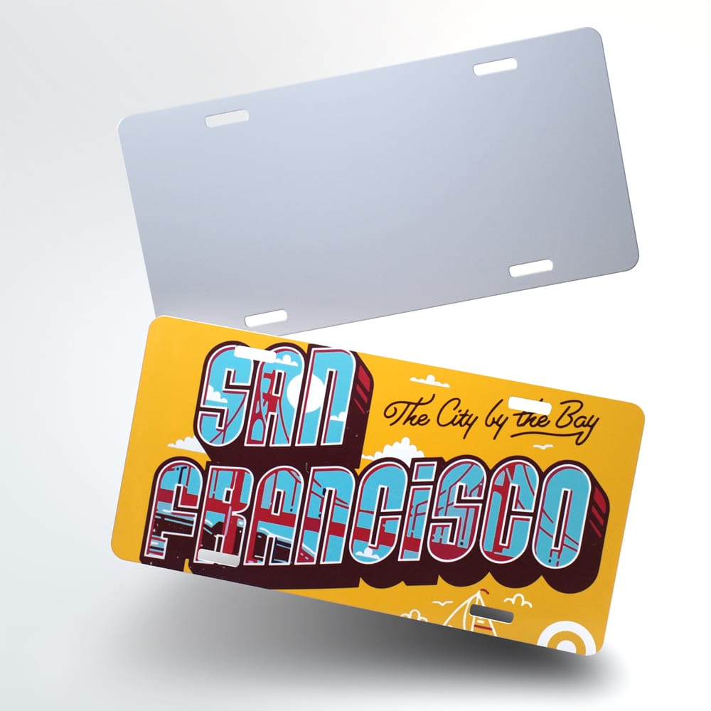 License Plate Sublimation Transfer Ton Atelier